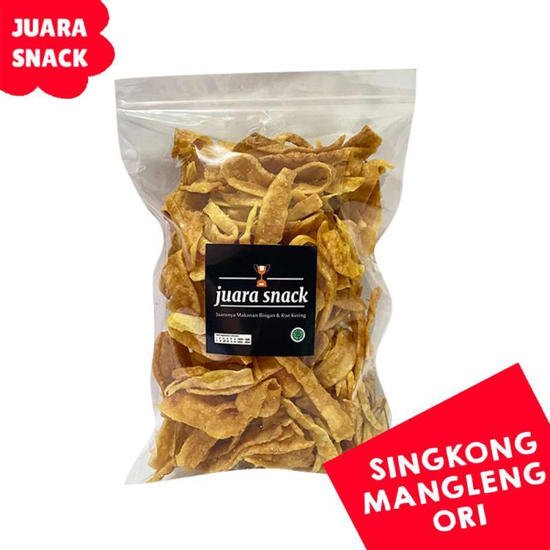 Jual Juara Snack Keripik Singkong Mangleng Original 200gr di Seller ...