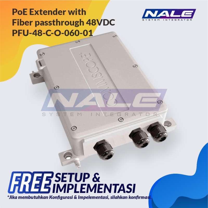 Jual Commscope PoE Extender with Fiber passthrough 48VDC PFU-48-C-O-060 ...