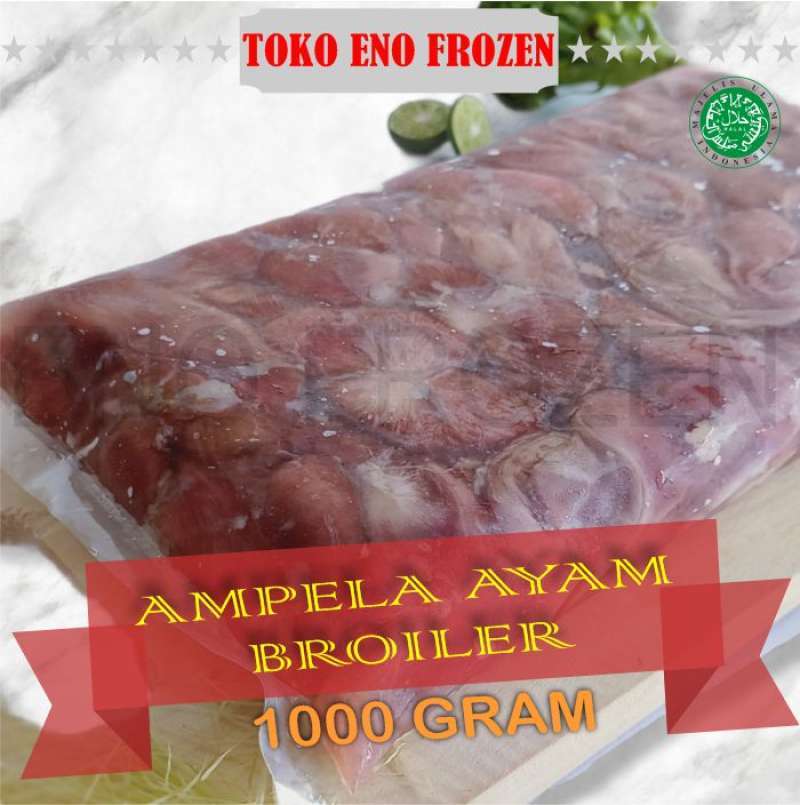 Jual Ampela Ayam Broiler (chicken gizzard) 1000 Gram Halal di Seller ...