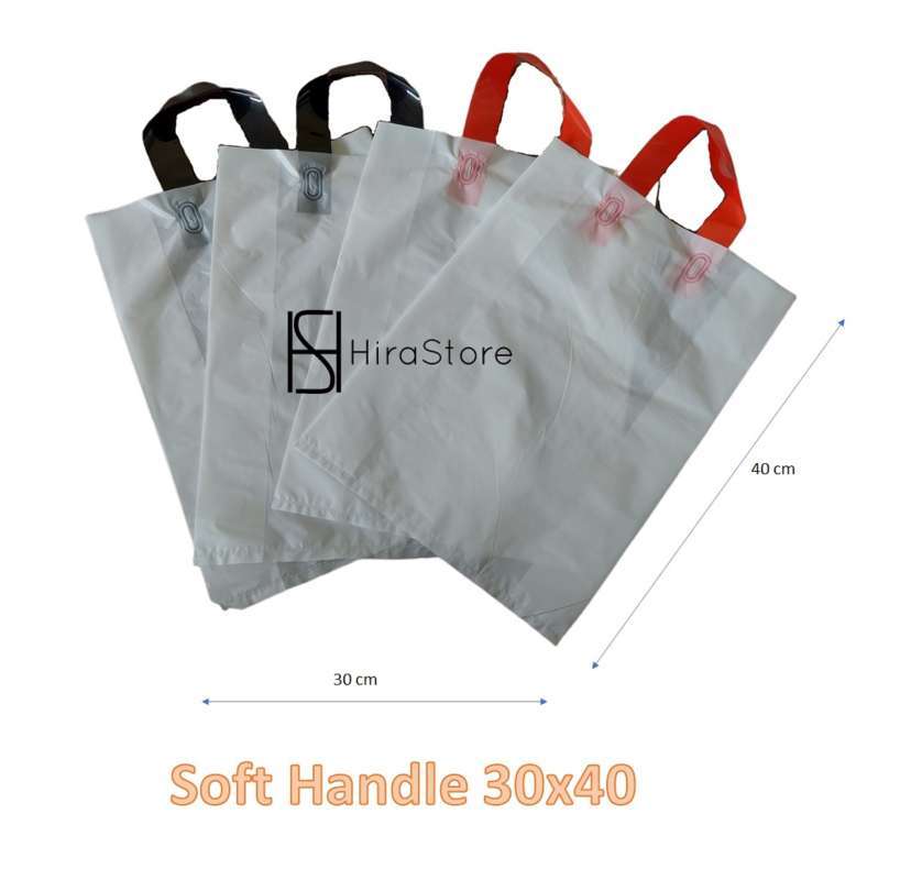 Promo Plastik Soft Handle 30 x 40 / Plastik Belanja / Shopping Bag ...
