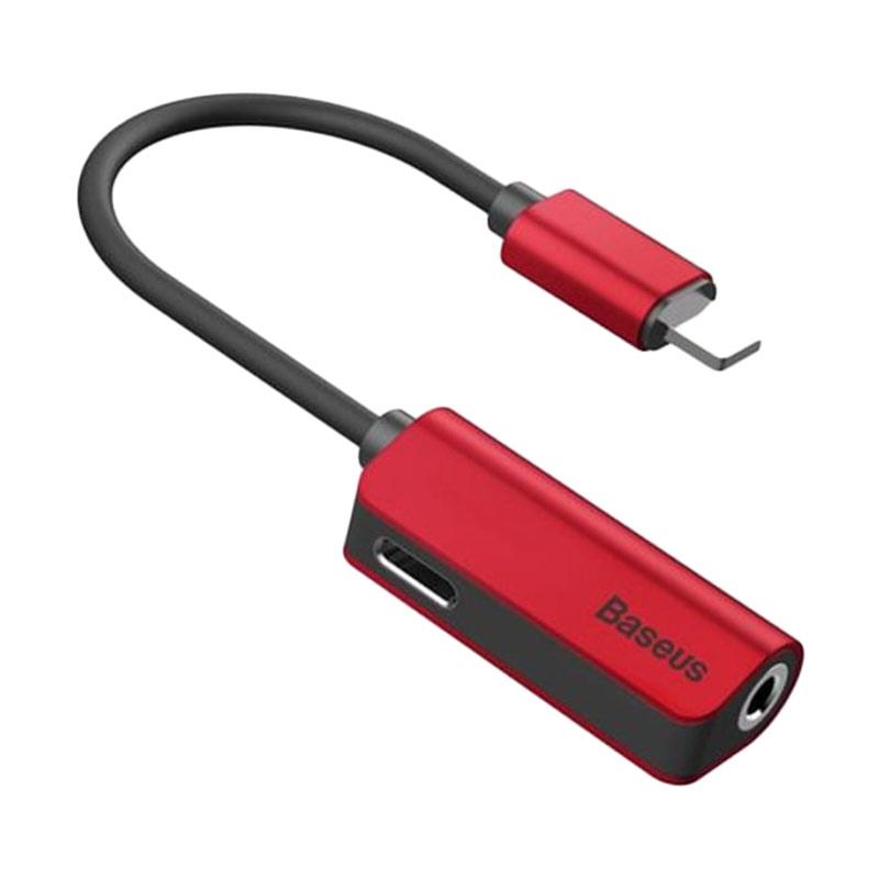 Jual Baseus Audio Cable Converter Lightning Male to 3.5mm IP Female ...