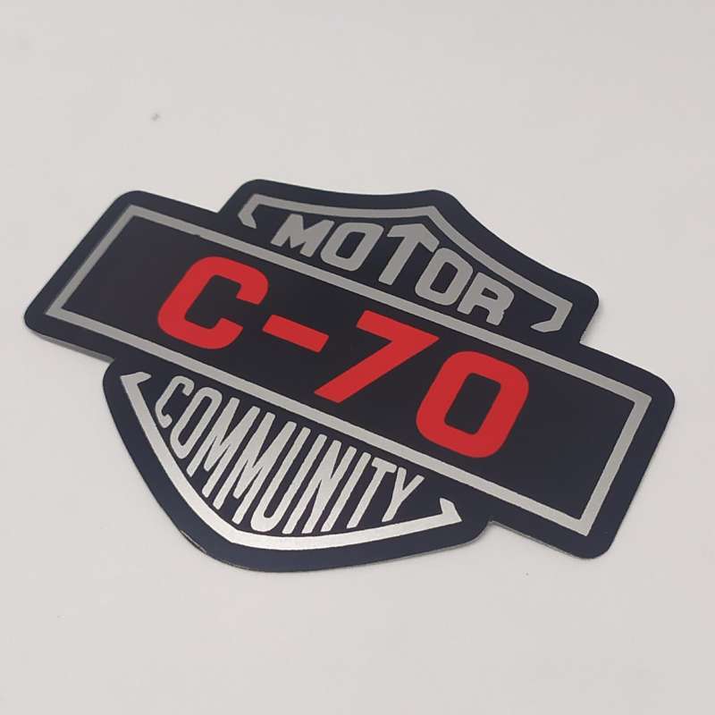 Jual Stiker Honda C70 , Stiker Motor C70 , Cutting Stiker Honda C70 ...