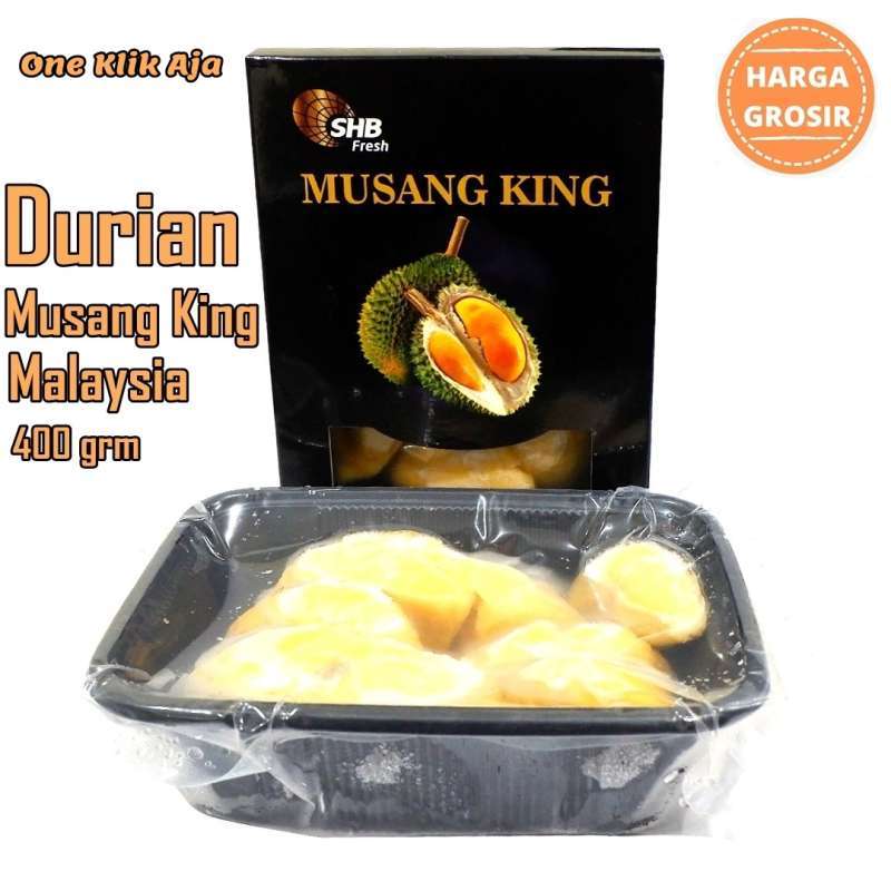 Jual Durian Musang King Malaysia Frozen 400 Gram Per Pack Shb Original ...
