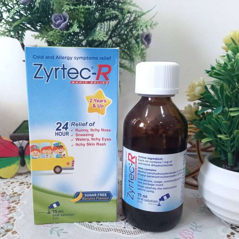 Zyrtec Liquid Lengkap Harga Terbaru Februari 2024 | Blibli