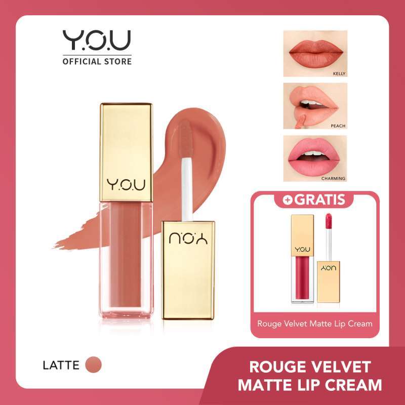 Promo YOU Rouge Velvet Matte Lip Cream Diskon 10% di Seller YOU Beauty ...