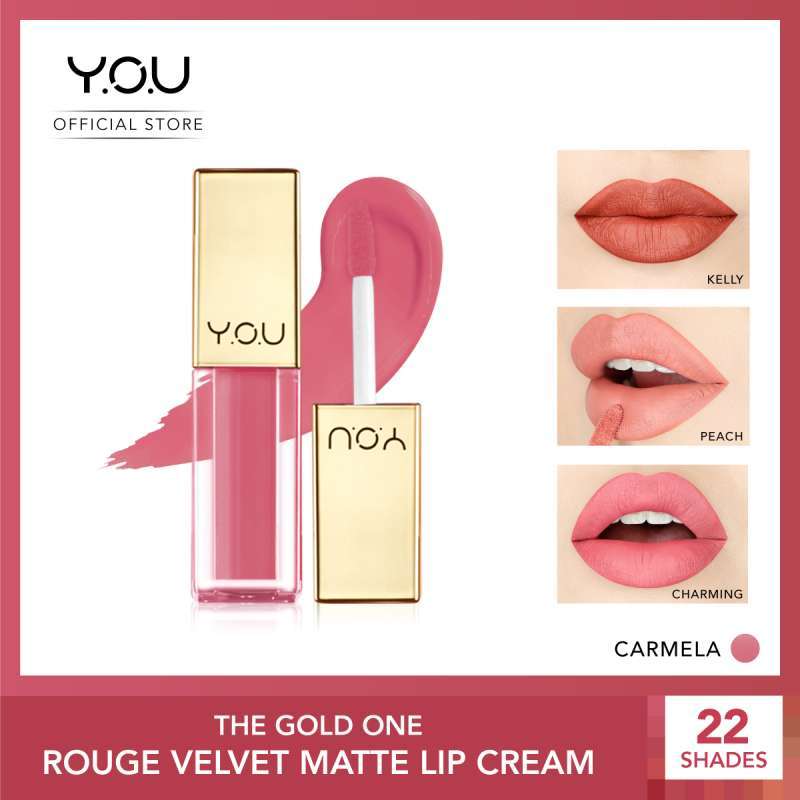 Jual You Rouge Velvet Matte Lip Cream - 15 Carmela Di Seller You Beauty ...