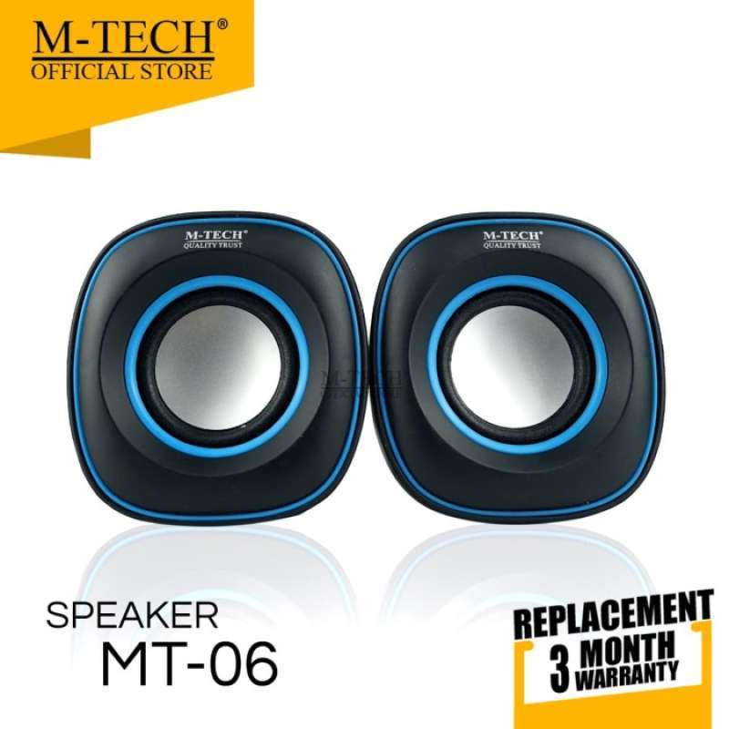 Promo Speaker M-Tech Original MT-06 Multimedia PC Komputer Laptop ...