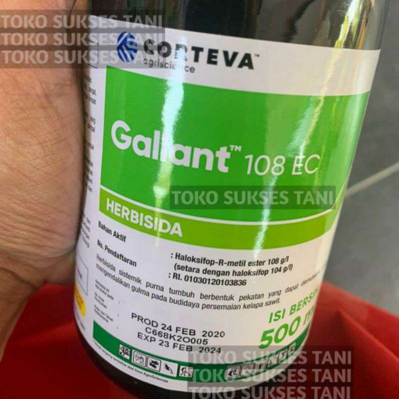Jual Herbisida Sistemik Gallant 180ec Dari Dow. Isi 500ml Di Seller ...