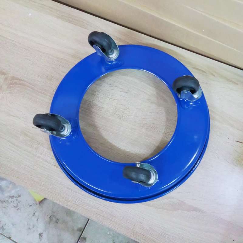 Promo Tatakan tabung gas elpiji - galon besi + roda - Multicolor Diskon ...