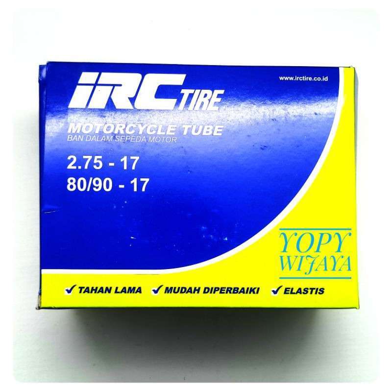 Jual IRC Ban Dalam 275x17 - 80-90x17 di Seller Cloris - Gading, Kota ...