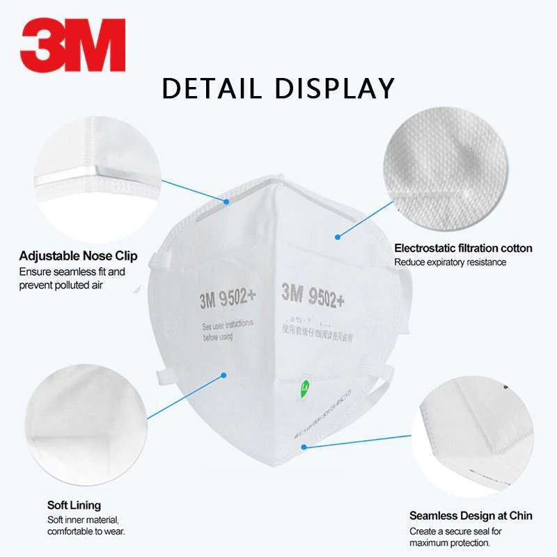 Promo 3m 9502+ Masker N95 Particulate Respirator - 1 Box (50 Masker) Diskon 10% Di Seller 3m ...