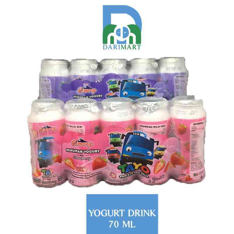 Jual Cimory Yogurt Drink 70 Ml / Yogurt Kemasan Botol 70 Ml / Yogurt Isi 5 Botol Kemasan 70 Ml ...