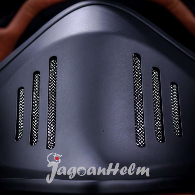 Promo Ink Helm Trooper Solid | Black Doff | Retro Classic Ddring Diskon ...