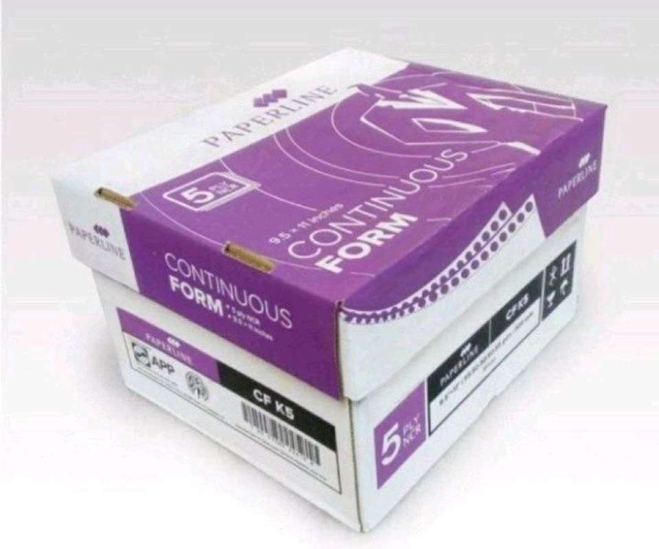 Jual Continuous Form 5 Ply Paperline Original Harga Termurah Mei 2024 ...