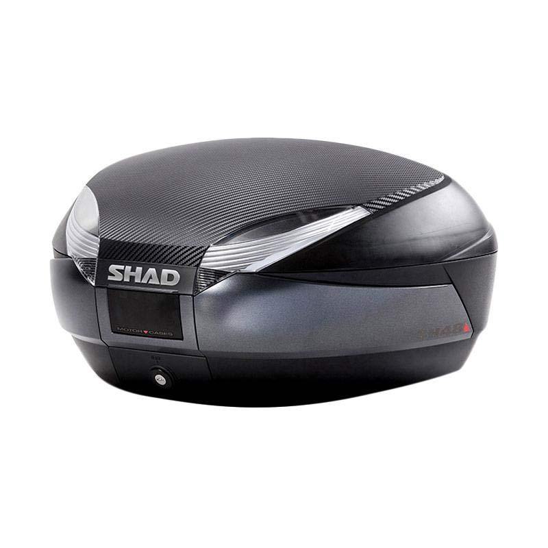Jual Shad Sh 48 Carbon Cover List Paket Box Motor For Honda Pcx - Dark ...