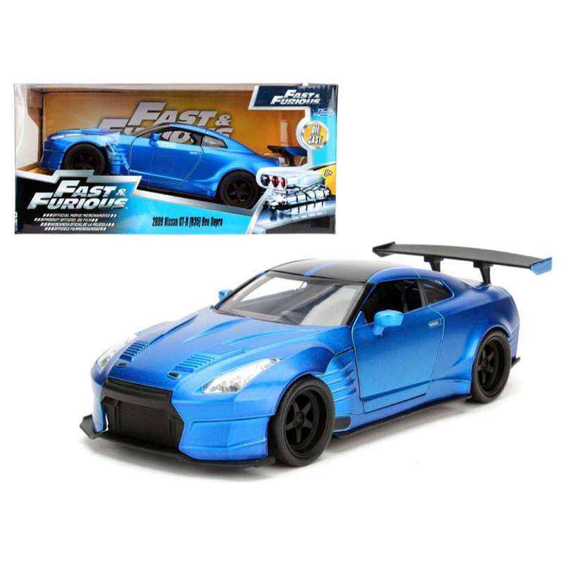 Jual Brian\'s 2009 Nissan GTR R35 Blue Ben Sopra \Fast & Furious\ Movie ...