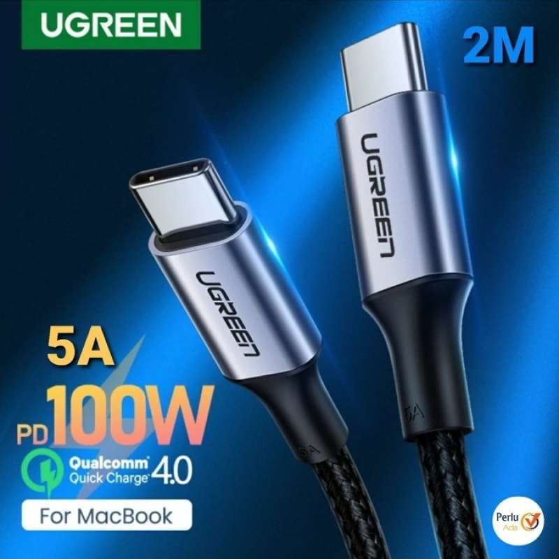 Jual Diskon Ugreen USB Type C to Type C Fast Charging 100W PD Data ...