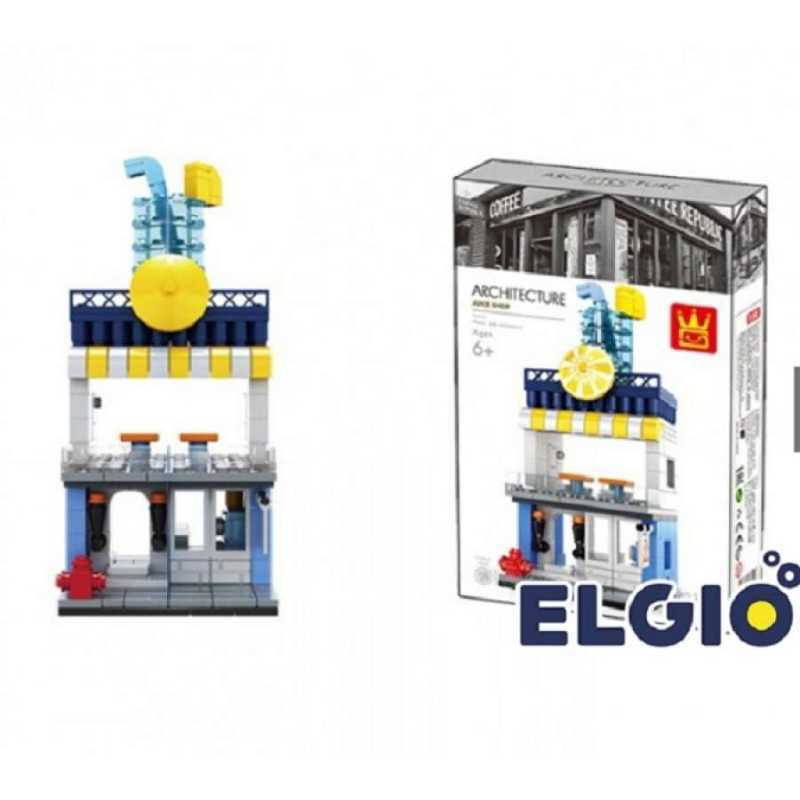 Jual Wange Bricks Street View Model Bricks Architecture Juice Shop ...