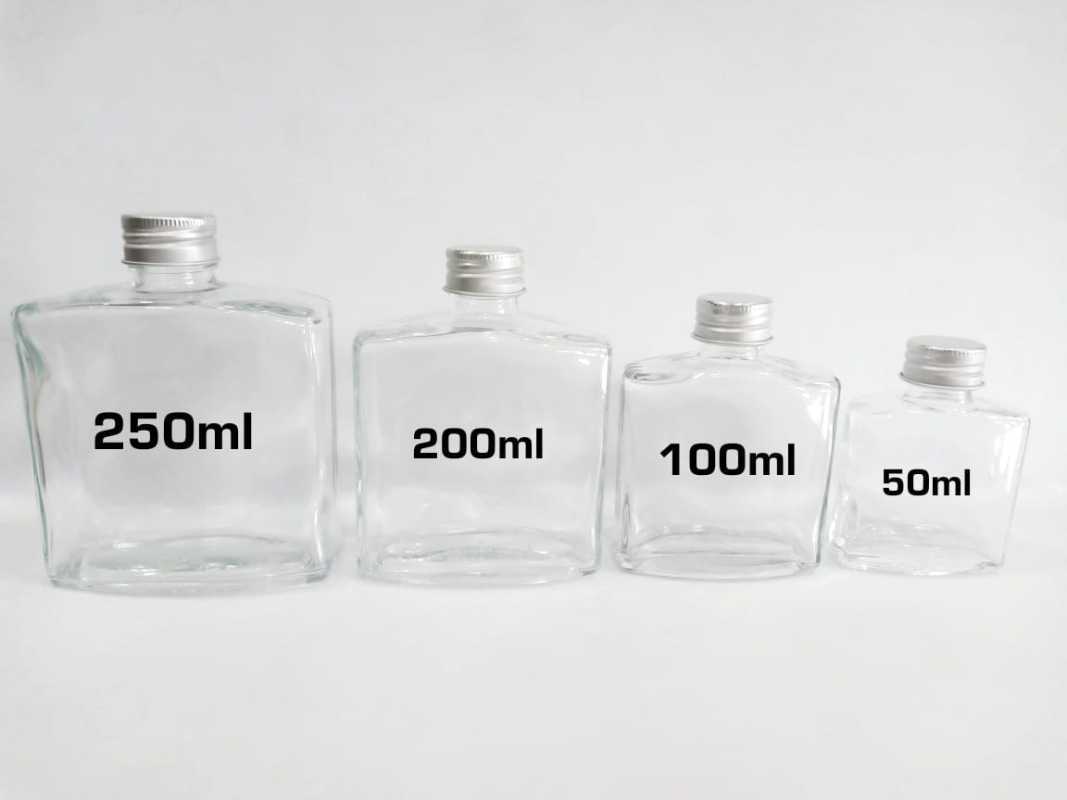 Promo Botol Kaca Polos Premium / Botol Kaca Wisk BP Glass Bottle ...