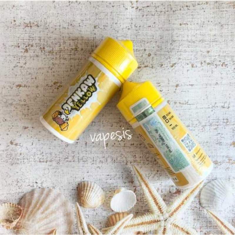 Jual Denkaw Yellow 6mg Milk Cheese Liquid Vape 100ml di Seller Vapesis ...