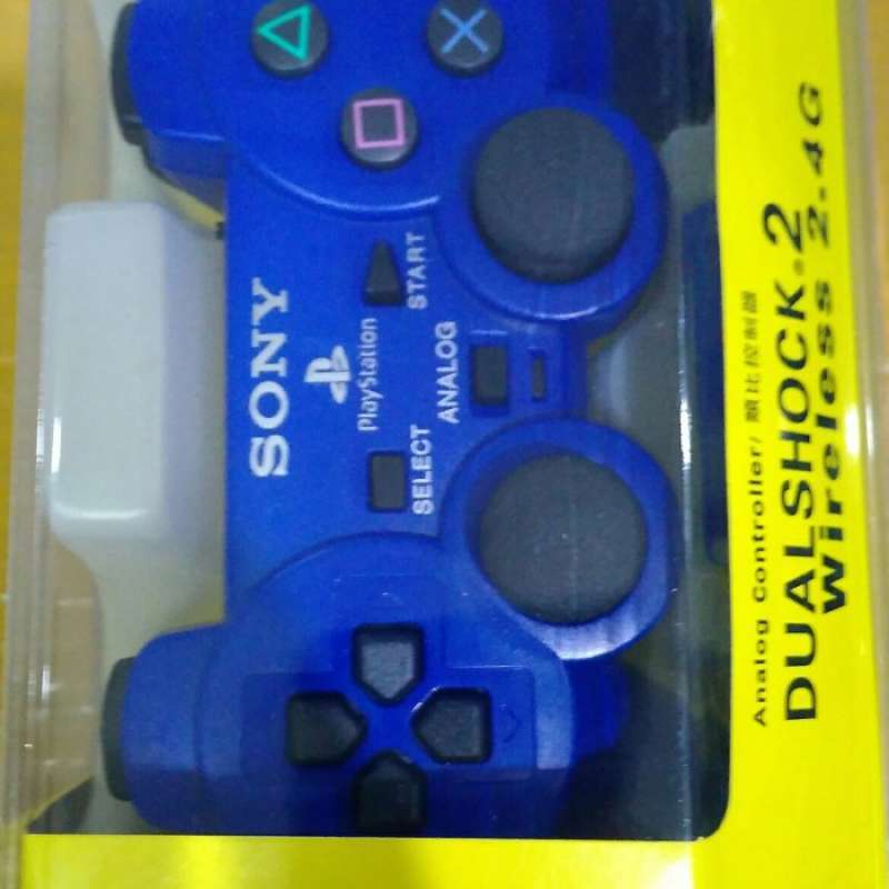 Jual stick ps2 stick wireless warna stabilo - Hitam di Seller ALEXAMIRO ...