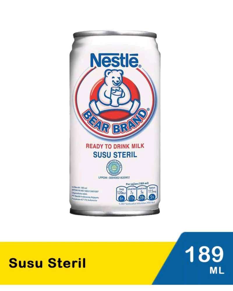 Promo Bear Brand Susu Encer Steril 189gr Diskon 15% Di Seller Az Merch ...
