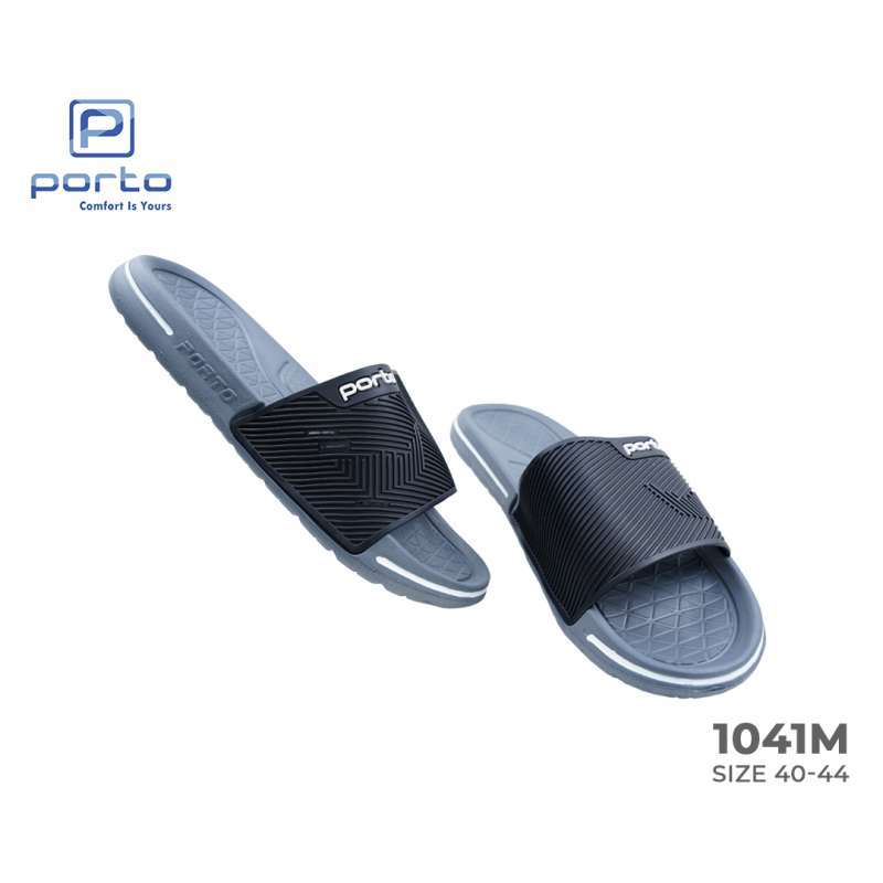 Jual Porto - Sandal Pria Slip On Casual Karet Porto Man Terbaru 1041m ...