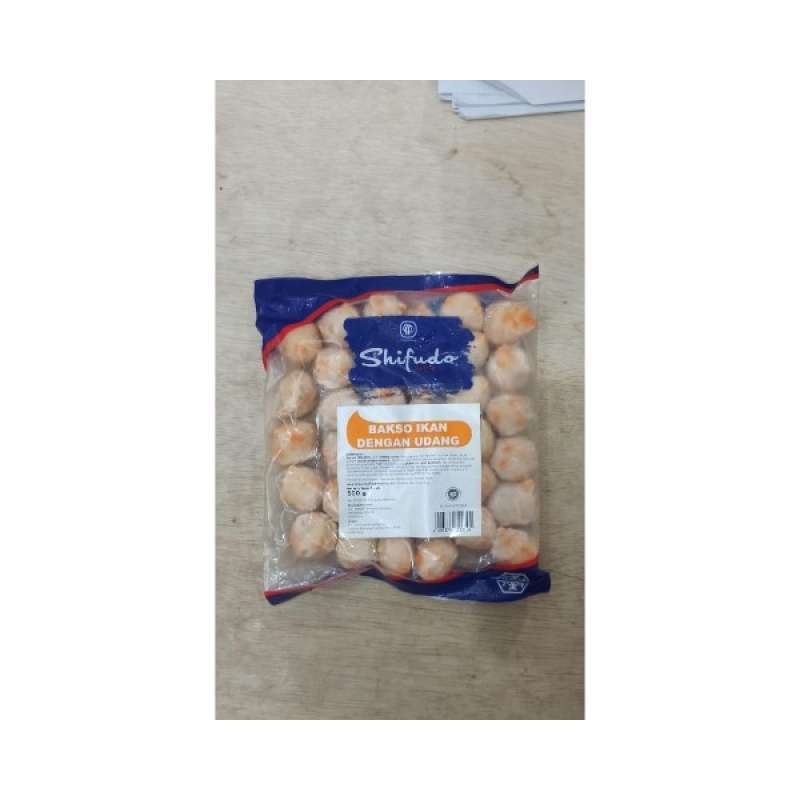 Jual SHIFUDO Bakso Ikan Rasa Udang [500 gr] di Seller ALX FROZEN ...