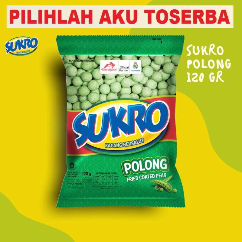 Jual DUA KELINCI KACANG SUKRO POLONG 120 GR - ( HARGA PER BUNGKUS ) di ...