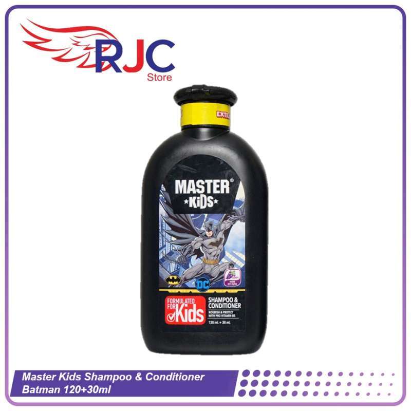 Jual Master Kids Shampoo & Conditioner Batman 120 + 30ml di Seller RJC ...
