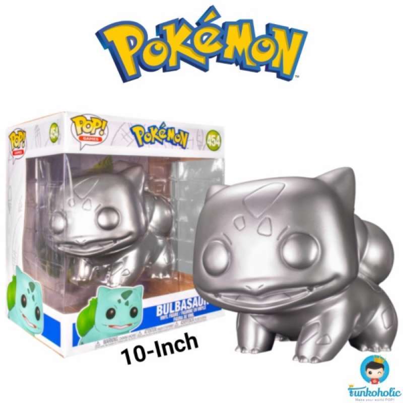 Jual Funko POP! Games Pokemon 25th Bulbasaur Silver Metallic 10 ...