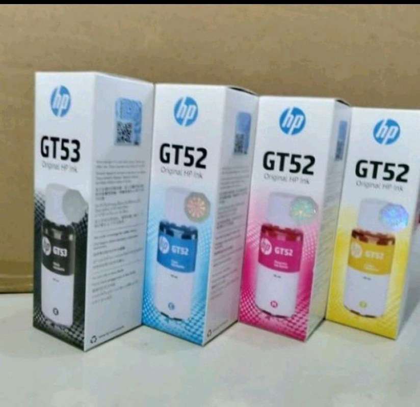 Jual Paket Tinta HP GT53 Black & GT52 Colour di Seller Naura Toner ...