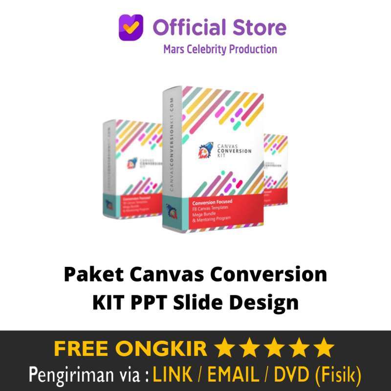 Promo Paket Canvas Conversion KIT PPT Power Point Powerpoint Slide ...