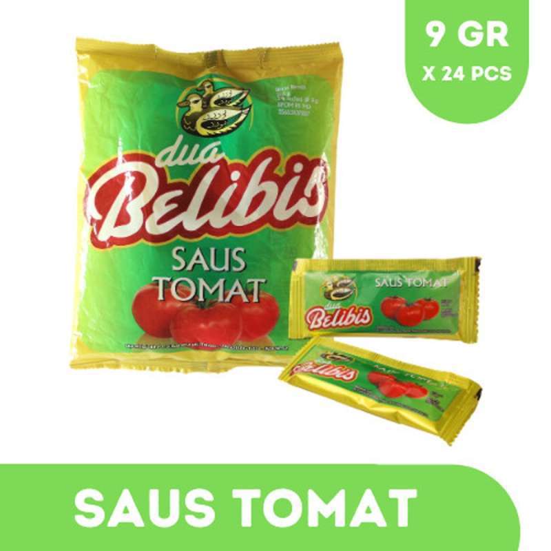 Jual DUA BELIBIS Saus Tomat 24 Mini Sachet - 2 Belibis Tomato Sauce ...