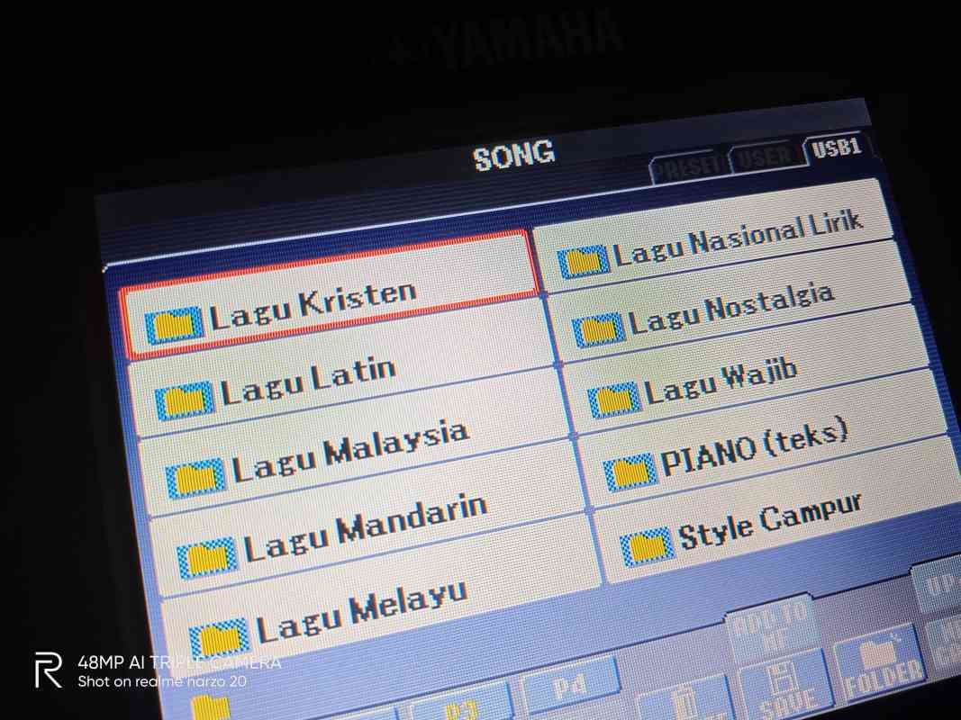 Jual Usb Lagu Dan Style Keyboard Yamaha Psr E 463 Psr E 453 Psr E 443 ...