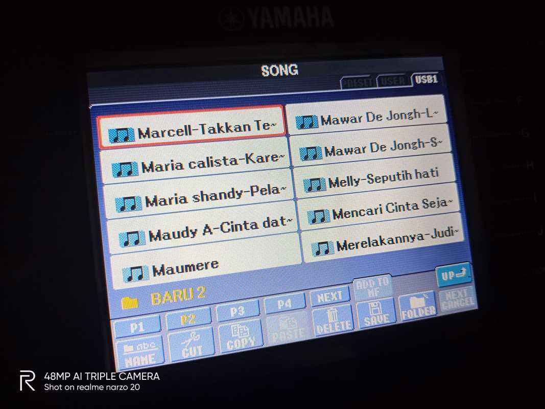 Jual Usb Lagu Dan Style Keyboard Yamaha Psr E 463 Psr E 453 Psr E 443 ...