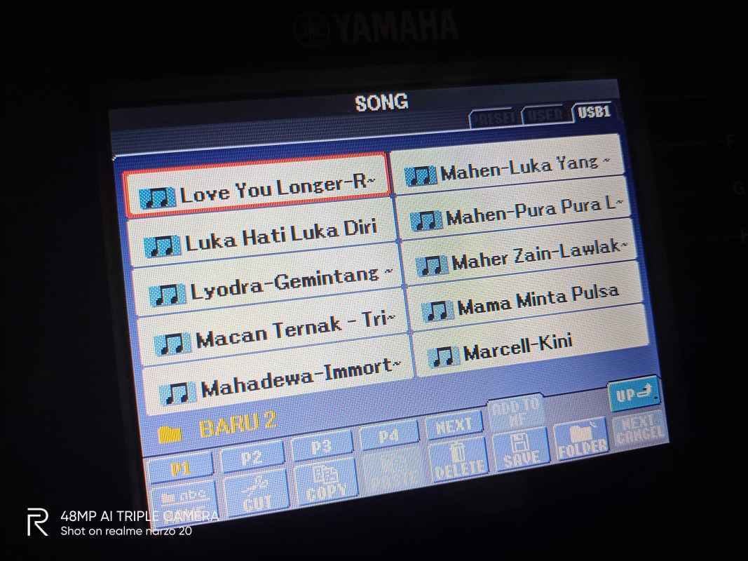 Jual Usb Lagu Dan Style Keyboard Yamaha Psr E 463 Psr E 453 Psr E 443 ...