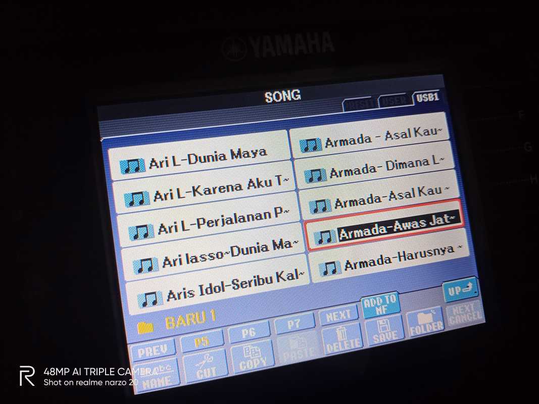 Jual Usb Lagu Dan Style Keyboard Yamaha Psr E 463 Psr E 453 Psr E 443 ...