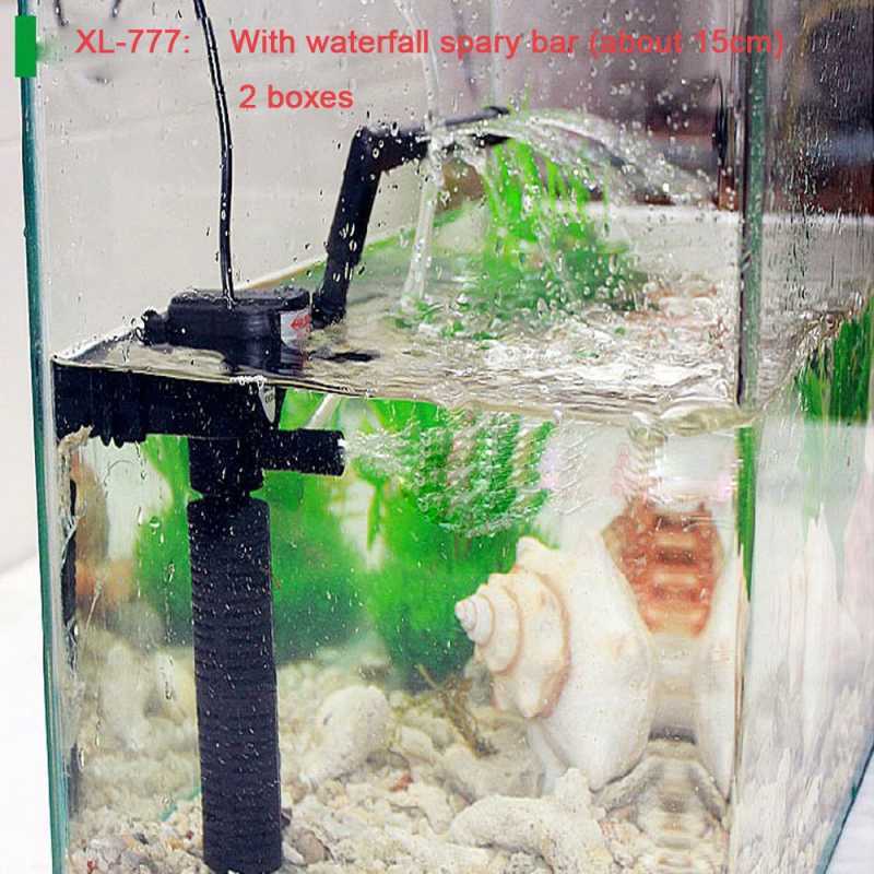Jual 3 in 1 Mini Internal Aquarium Filter Fish Tank Filter Multi ...