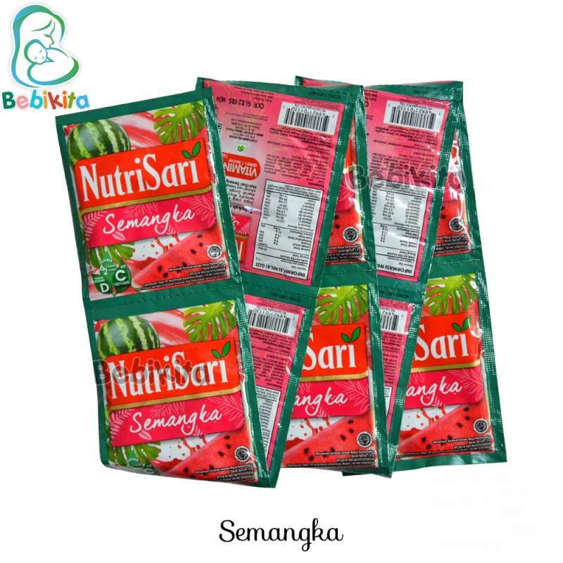 Jual NutriSari Minuman Serbuk Instan Rasa Semangka - Minuman Segar ...