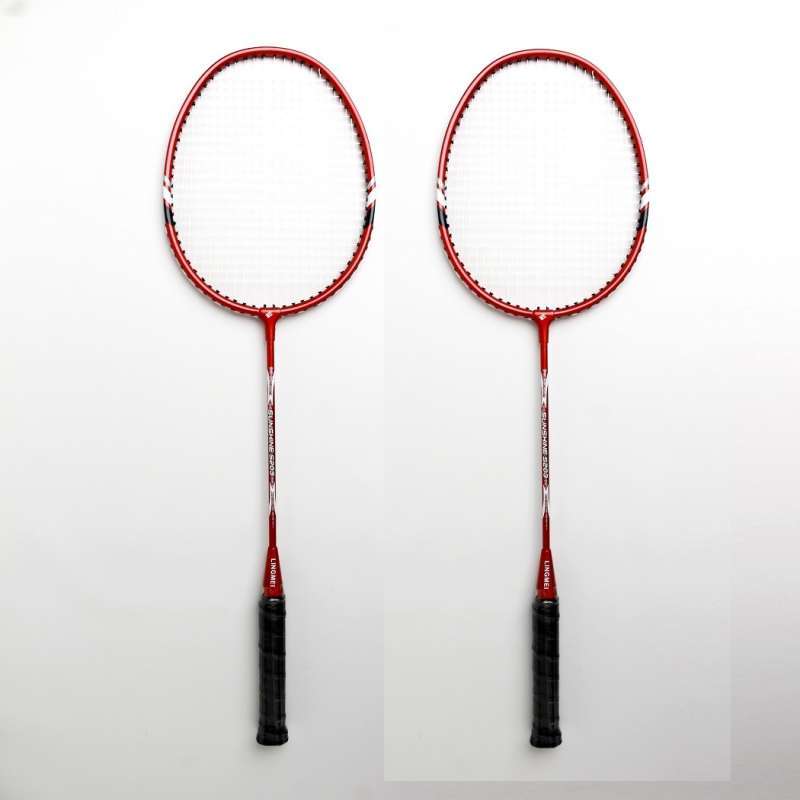 Promo Ling Mei S203 Racket Badminton Double Package Diskon 39% Di ...