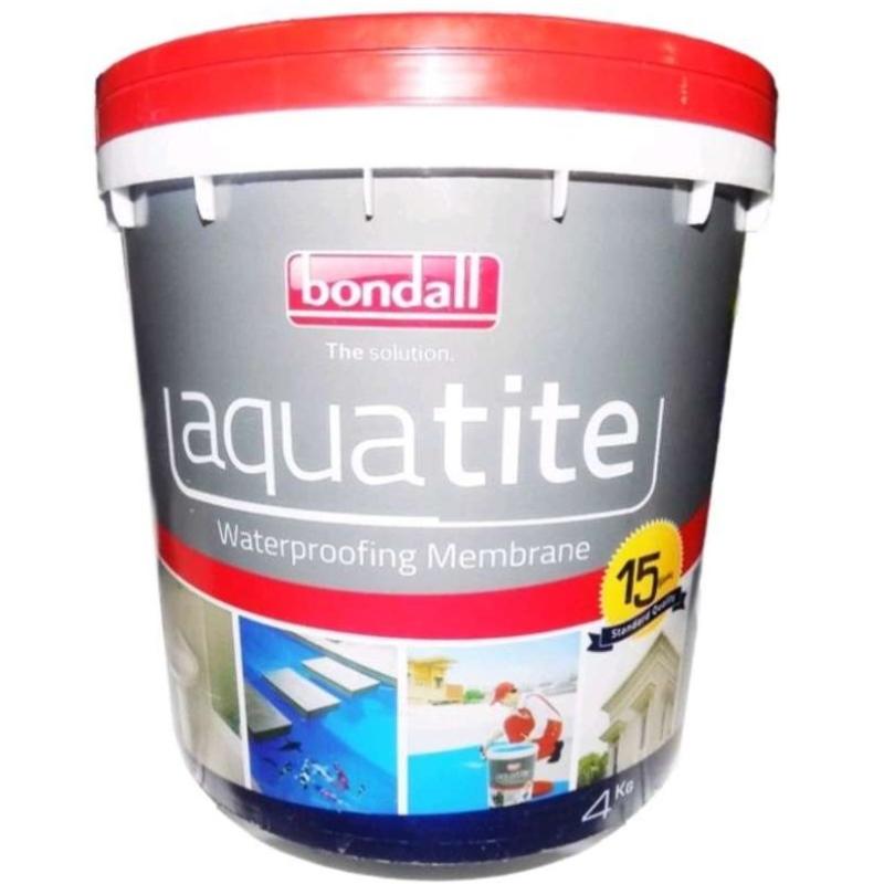 Jual BONDALL Aquatite Cat Waterproofing Membrane 1kg (Abu) di Seller ...