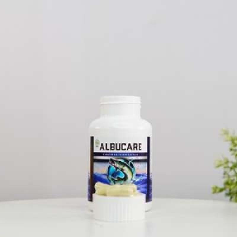 Jual ALBUCARE Obat Luka Bakar, Luka Dalam, Luka Berdarah Herbal Kapsul Ekstrak Ikan Gabus ...