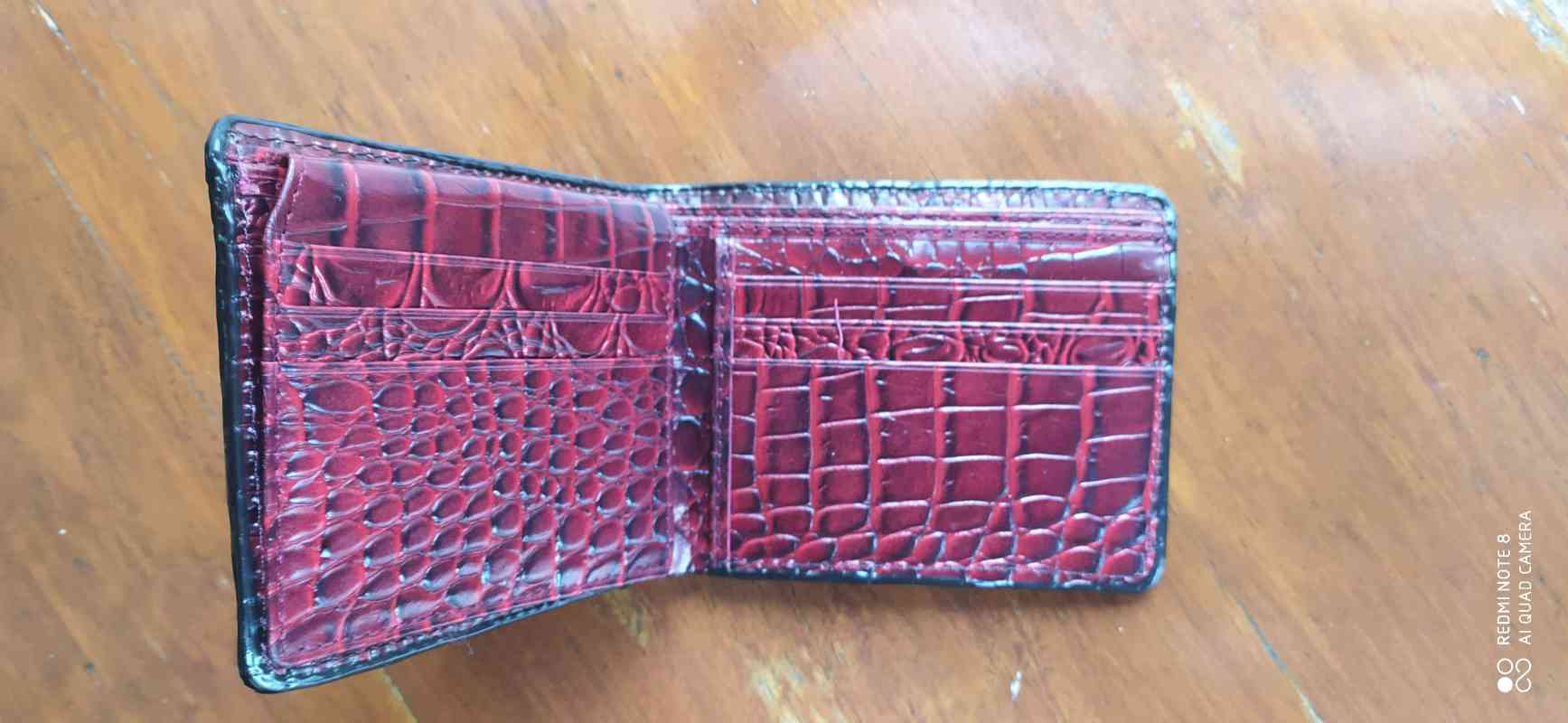 Promo Dompet Kulit Buaya Asli Marauke Diskon 15% Di Seller Mks Gallery ...