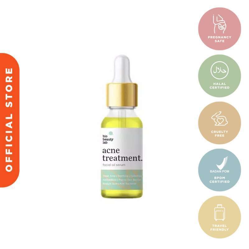Promo [bpom] Bio Beauty Lab Acne Treatment (healing) Facial Oil Serum ...
