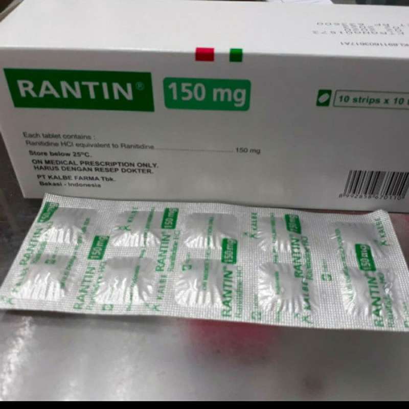 Jual Rantin 150mg Per Strip di Seller Link pHarmacy - Kota Jakarta ...
