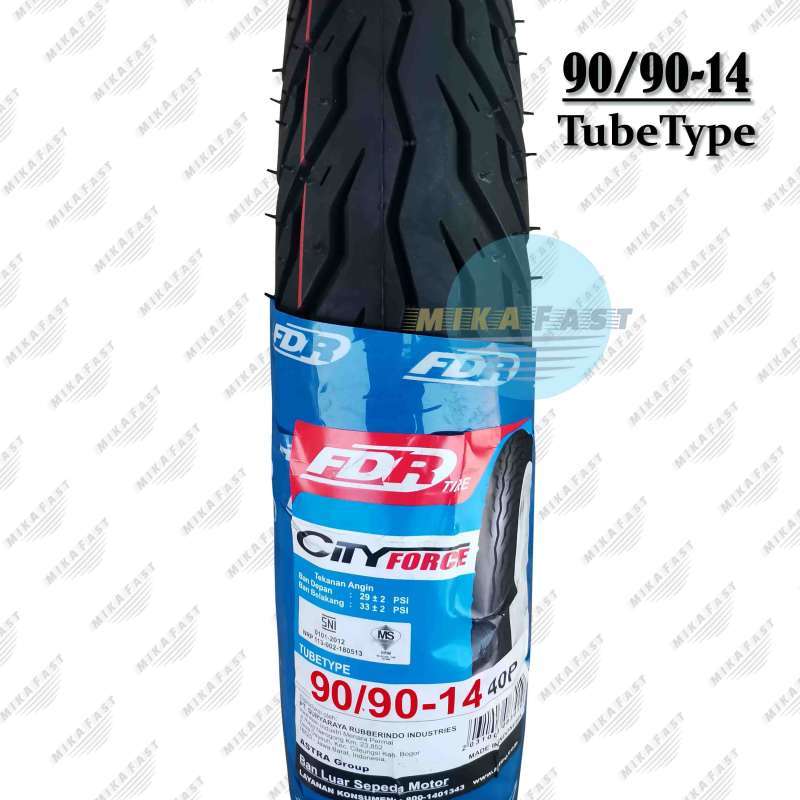 Promo FDR City Force 90/90 Ring 14 Ban Motor Tubetype Diskon 13% di ...