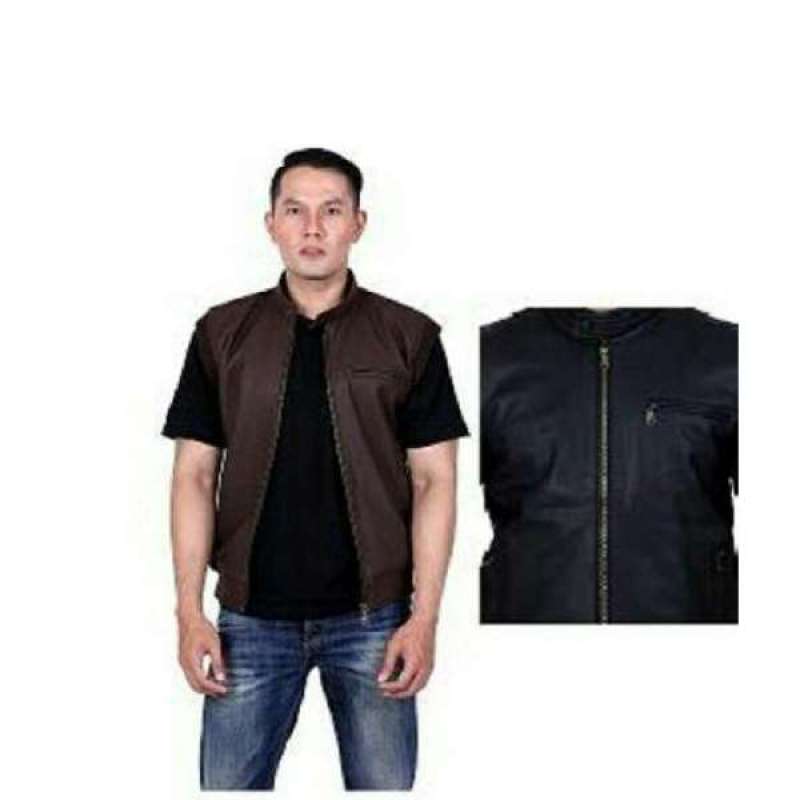 Jual Rompi Kulit Pria , Rompi Kulit Semi , Rompi Kulit Sintetis Pria ...