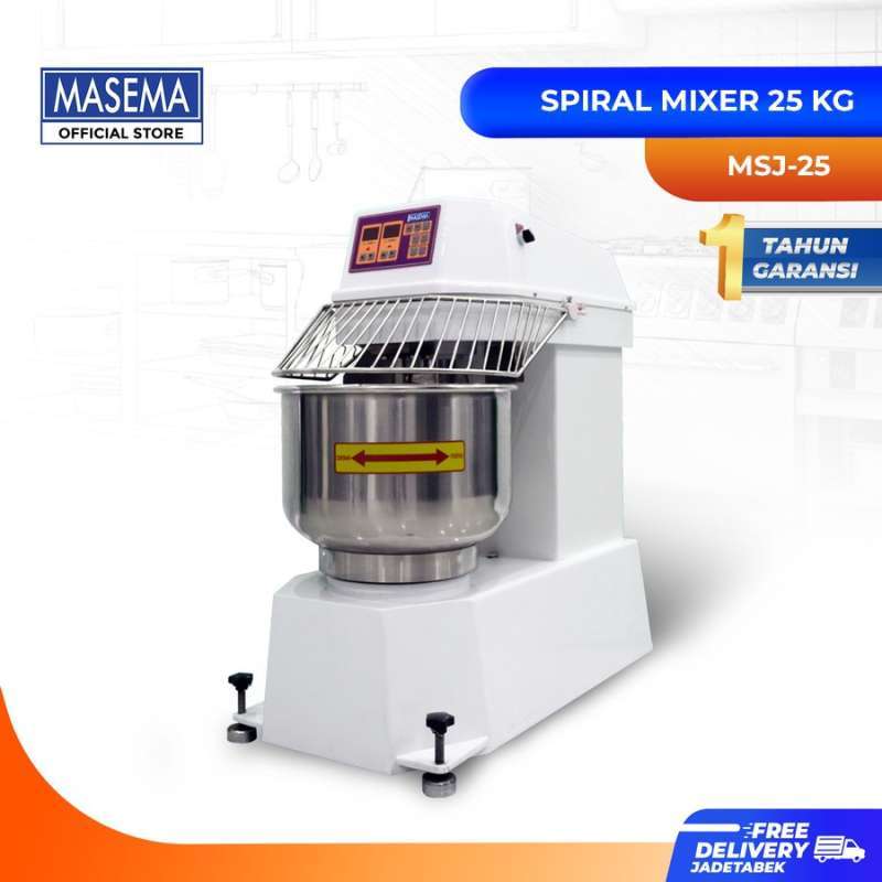Jual Spiral Mixer Pengaduk Adonan 25 Kg MSJ-25 di Seller MASEMA.ID ...