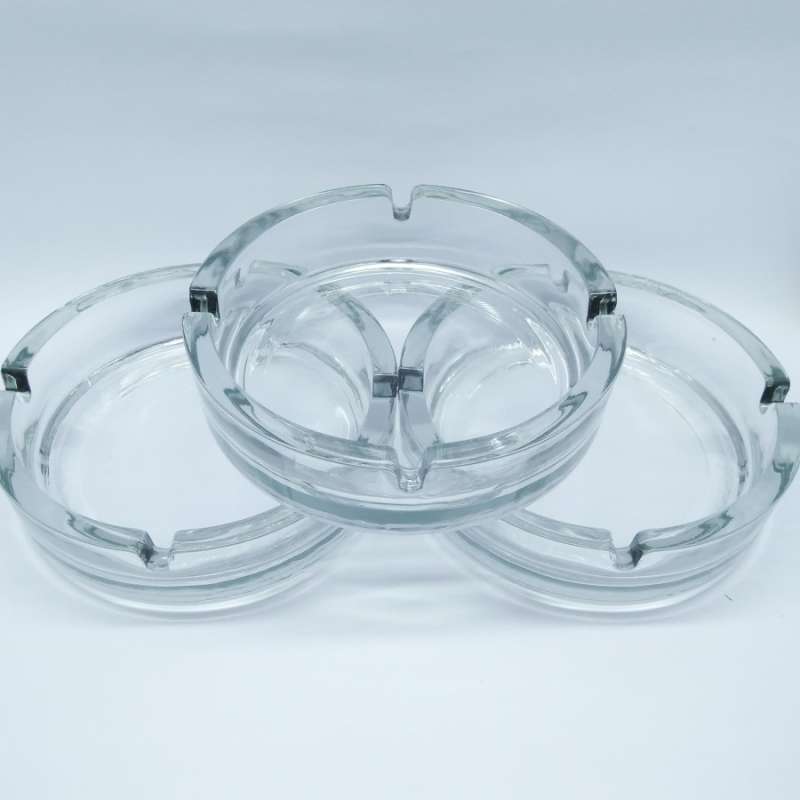 Jual Asbak Kaca Jumbo / Asbak Beling Besar / Asbak Gede / Asbak Polos ...